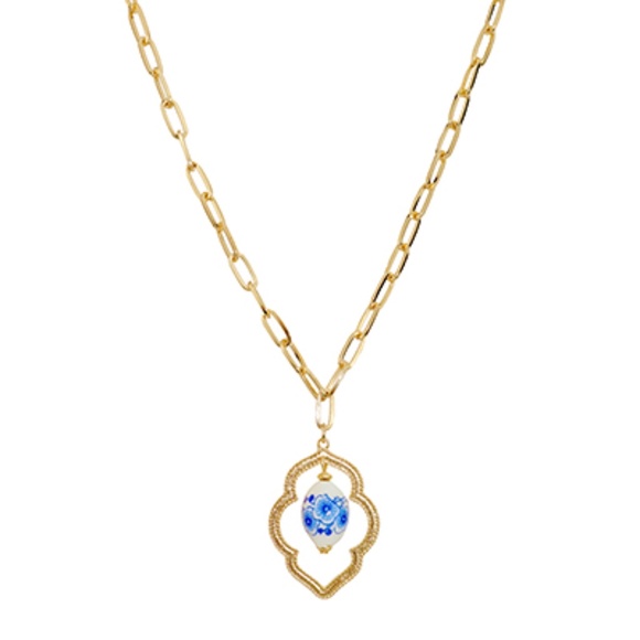 Fleurish Jewelry | Jewelry | Arabesque Pandent Chain Necklace Or ...